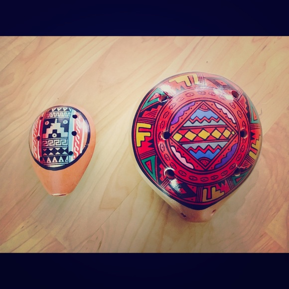 Peru Fair Trade | Other | Set Of 2 Peruvian Ocarina Fair Trade Whistles ...